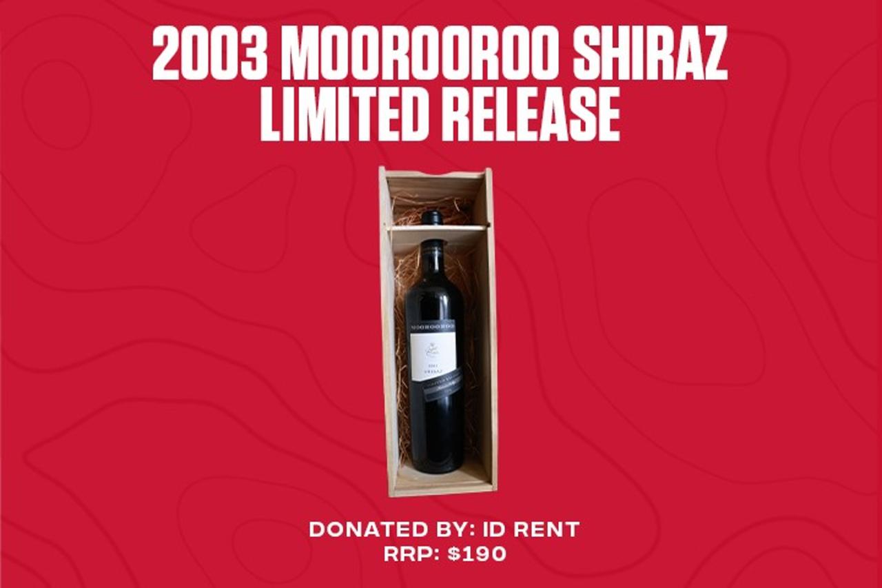 2003 Moorooroo Shiraz Limited Release | Powered by Givergy