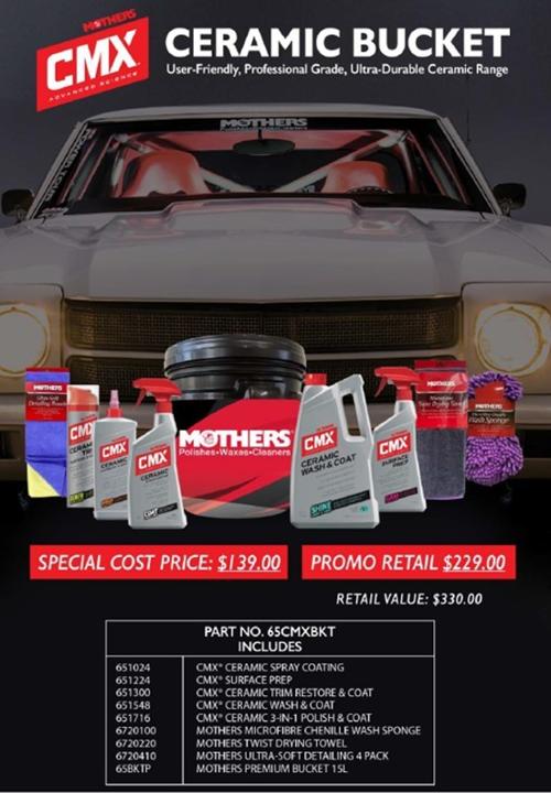 **Mothers CMX Ceramic Spray Coating Bucket** | Powered by Givergy
