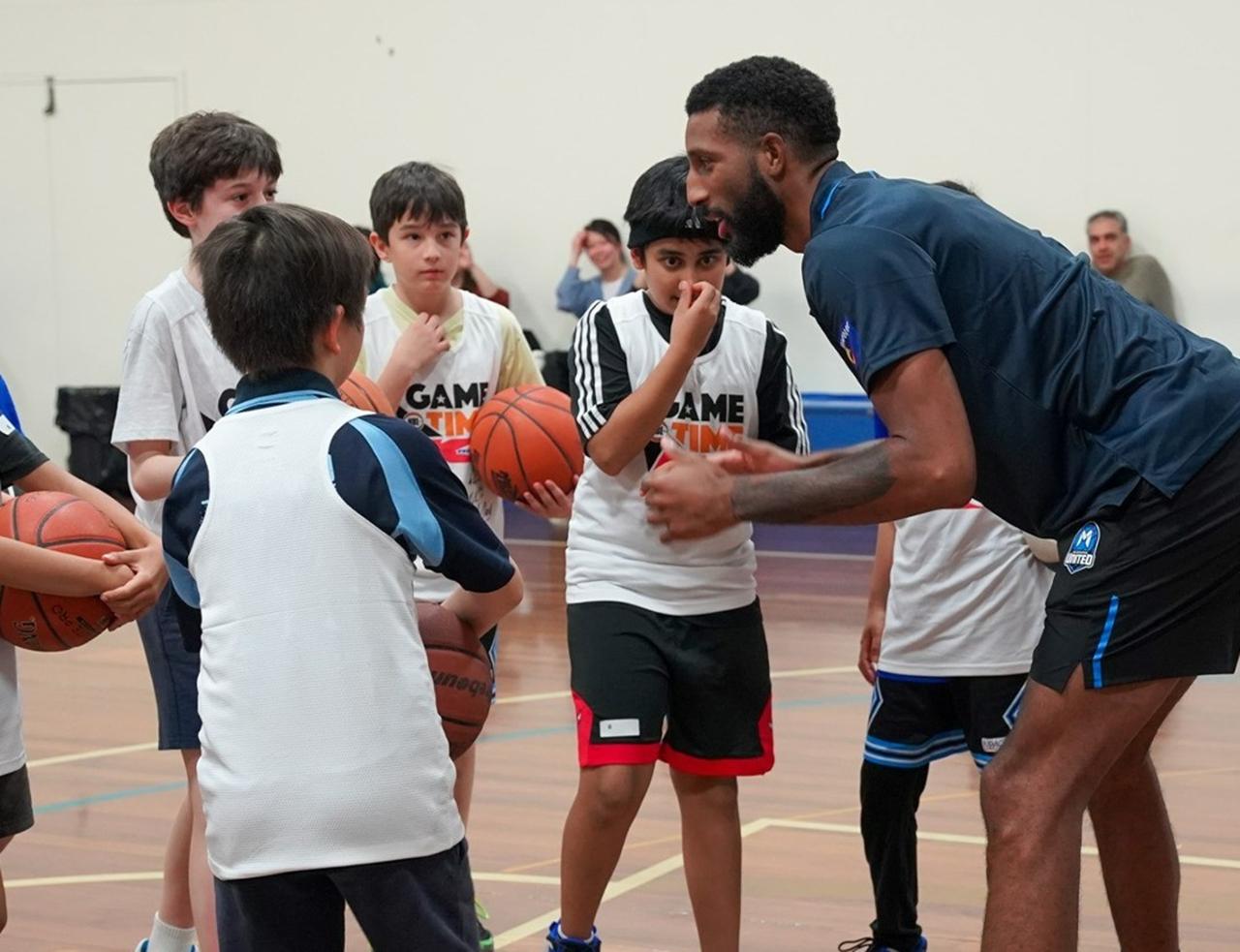 Melbourne United Kids Training Session | Powered by Givergy
