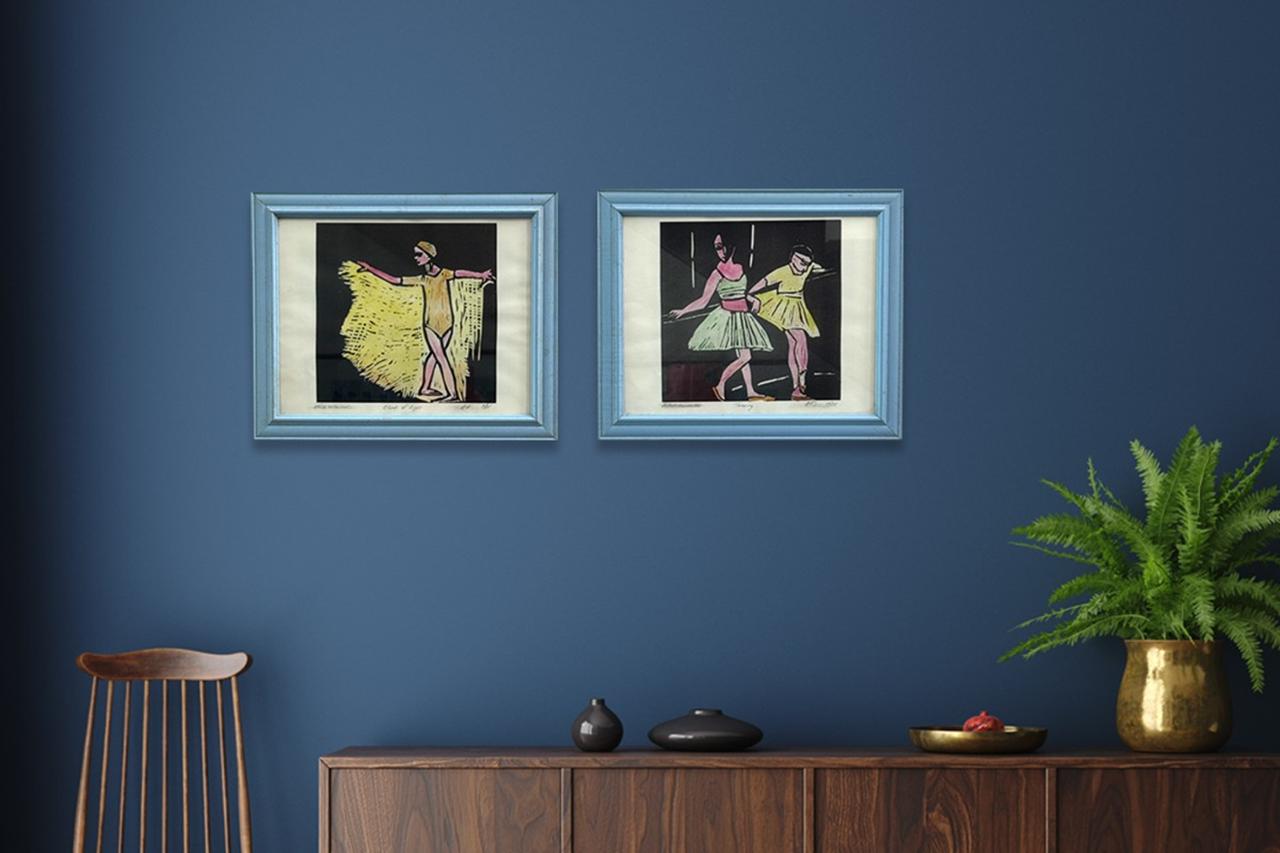 **Hand-Coloured Lino Cuts by Robert Dickerson AO** | Powered by Givergy